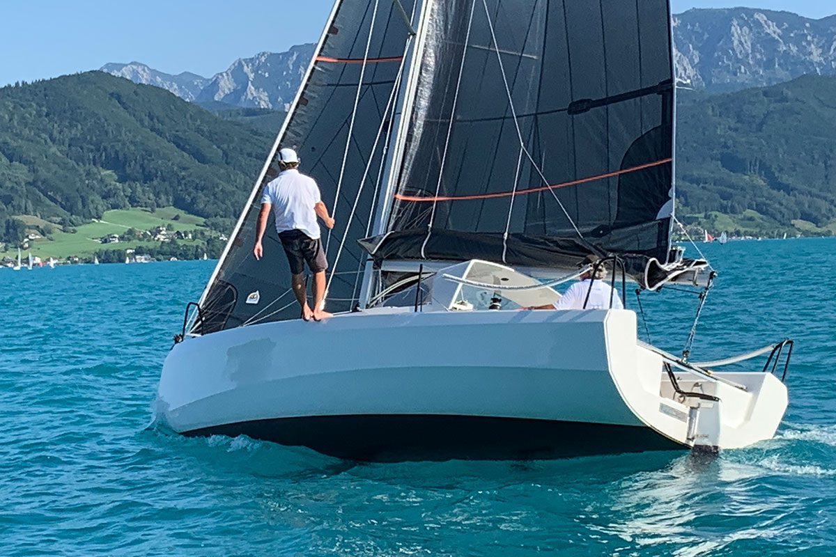 Mit Skipper – Segelschule Attersee